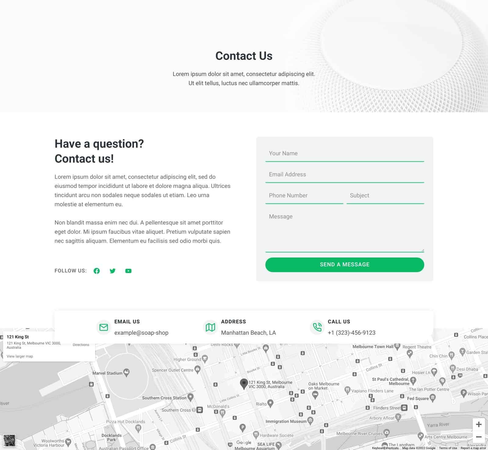 Contact - SCM Planner